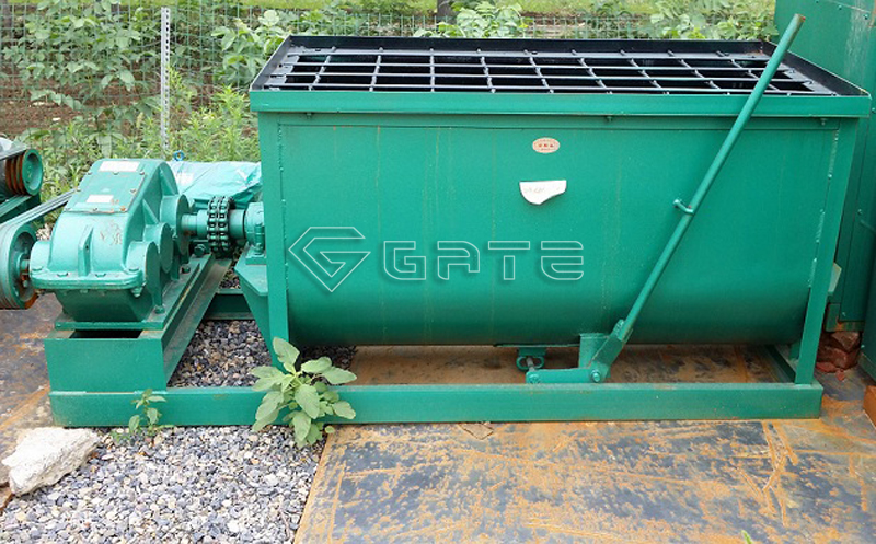 Horizontal fertilizer mixer structure overview- Organic Fertilizer ...