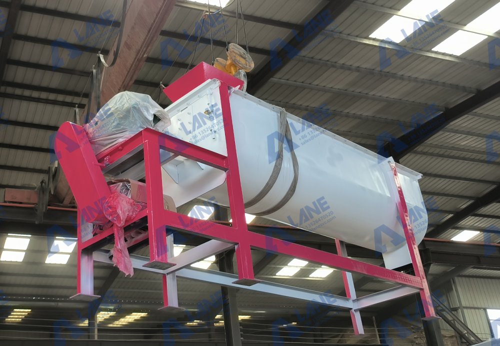 Brief introduction of Horizontal Fertilizer Mixer- Organic Fertilizer ...